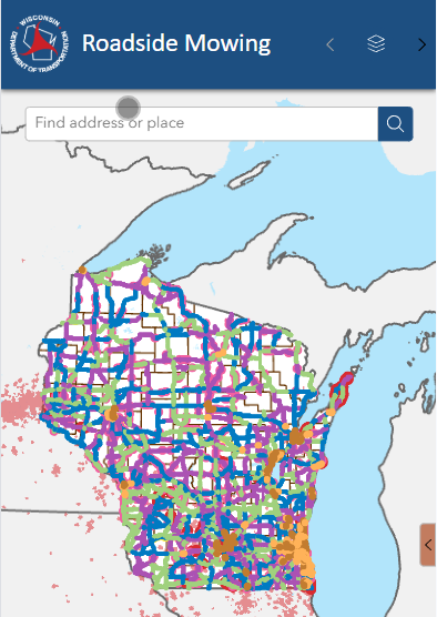 Wisconsin Department of Transportation Mowing Wisconsin's roadsides