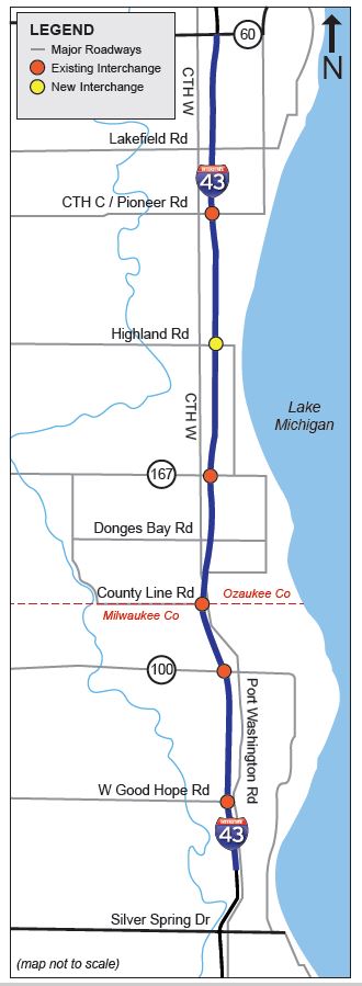 Wisconsin Department of Transportation I-43 North-South (Silver Spring ...